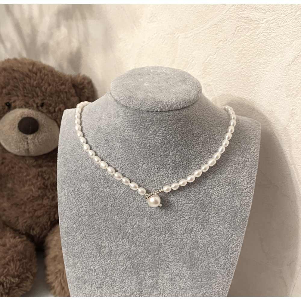 Collier en perles de culture - Élégance et raffinement - 2051