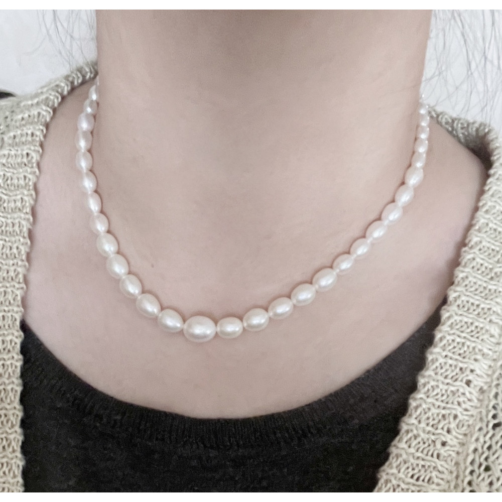 Collier de perles de culture - Élégance intemporelle - 2053